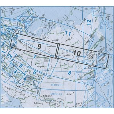 IFR Paper Chart Services.ZEAL09.EA(H/L) 9/10.Enroute Chart | Pilot Shop