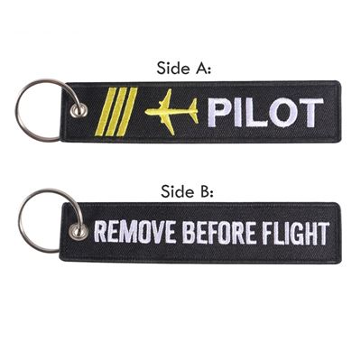 Klíčenka PILOT / Remove Before Flight | Pilot Shop