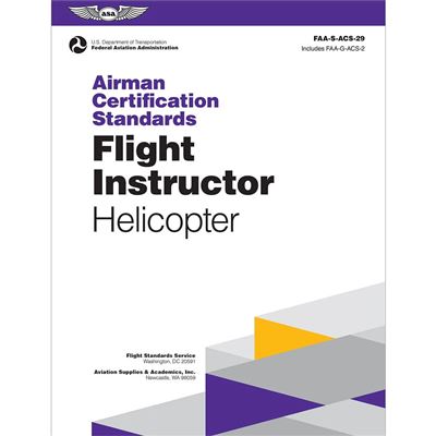 ASA Flight Instructor Helicopter ACS | Pilot Shop